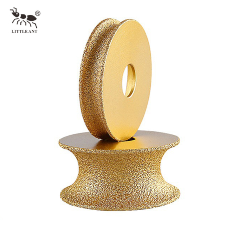 LITTLE ANT Vacuum Brazed Marble Granite Quartz Tile Ceramic Round ...